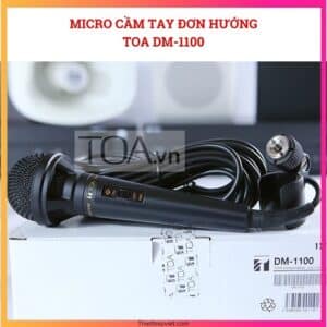 Micro điện động cầm tay TOA DM-1100 - Hàng Chính Hãng TOA